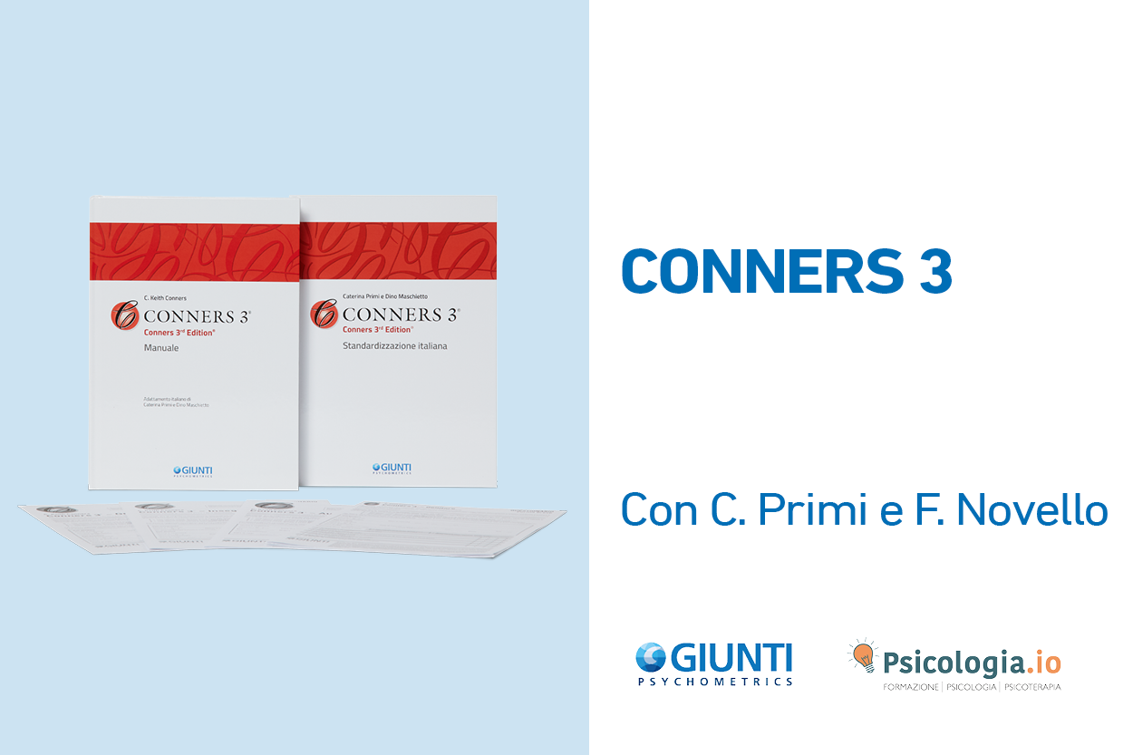 CONNERS 3 | Training per l'utilizzo del test | Psicologia.io