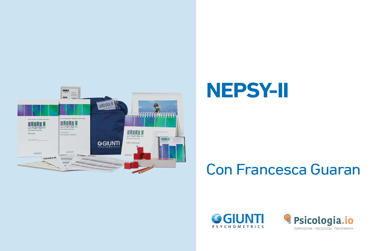 Nepsy-II | TRAINING PER L'UTILIZZO DEL TEST | Psicologia.io