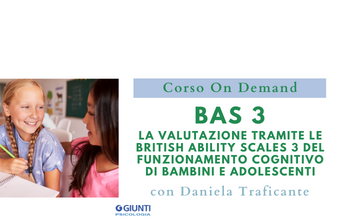 BAS 3 | TRAINING PER L'UTILIZZO DEL TEST